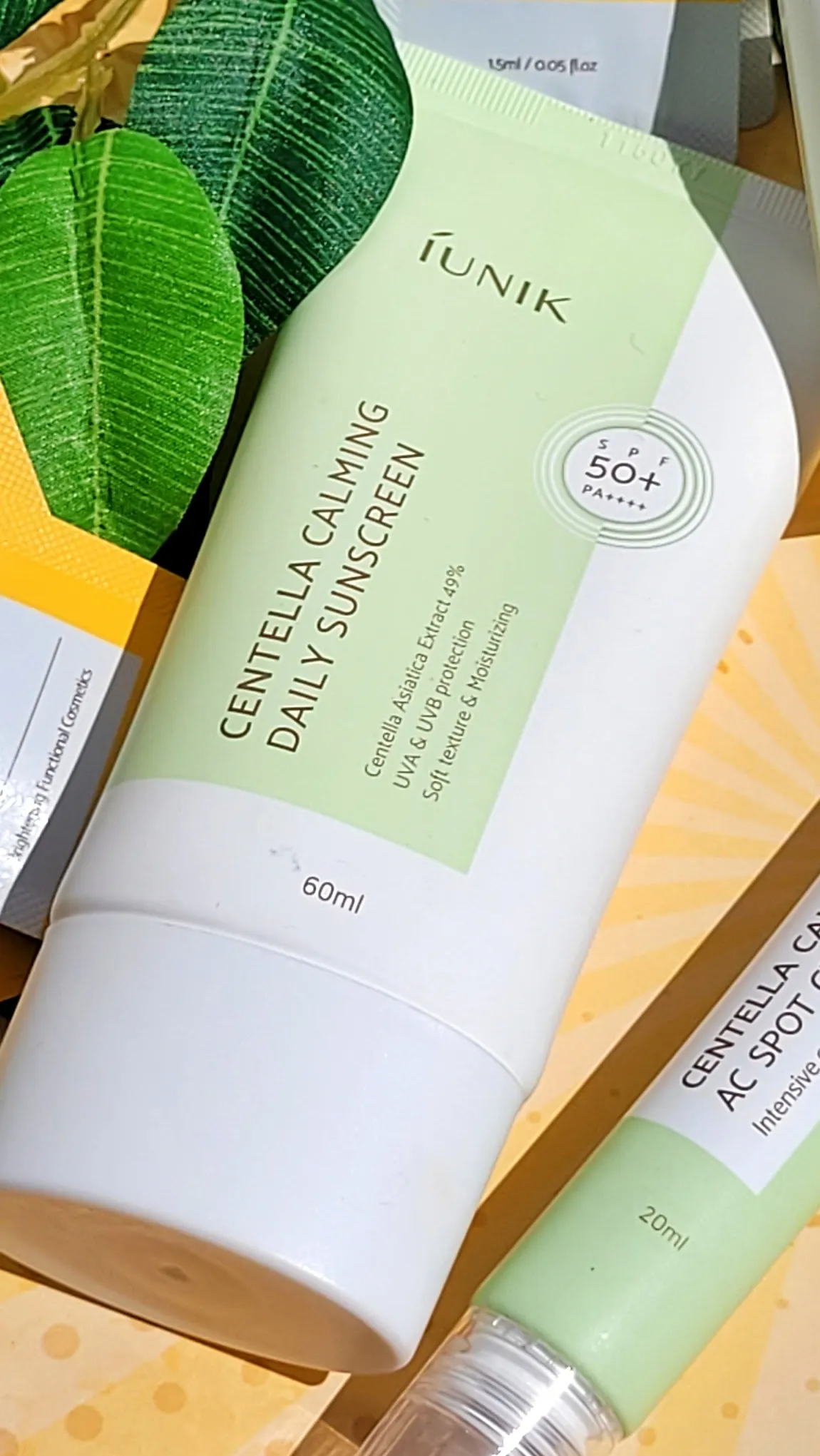 Centella Calming Daily Sunscreen SPF 50+ PA++++ | Iunik | - We Are Eves ...