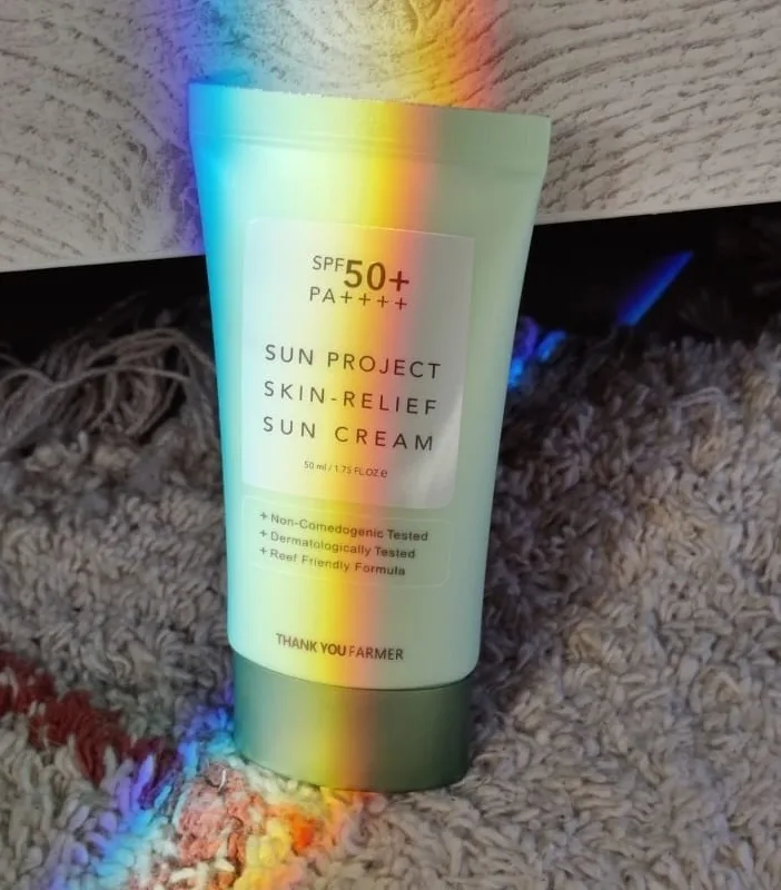 Sun Project Skin Relief Sun Cream SPF50+ PA++++ | Thank you Farmer ...