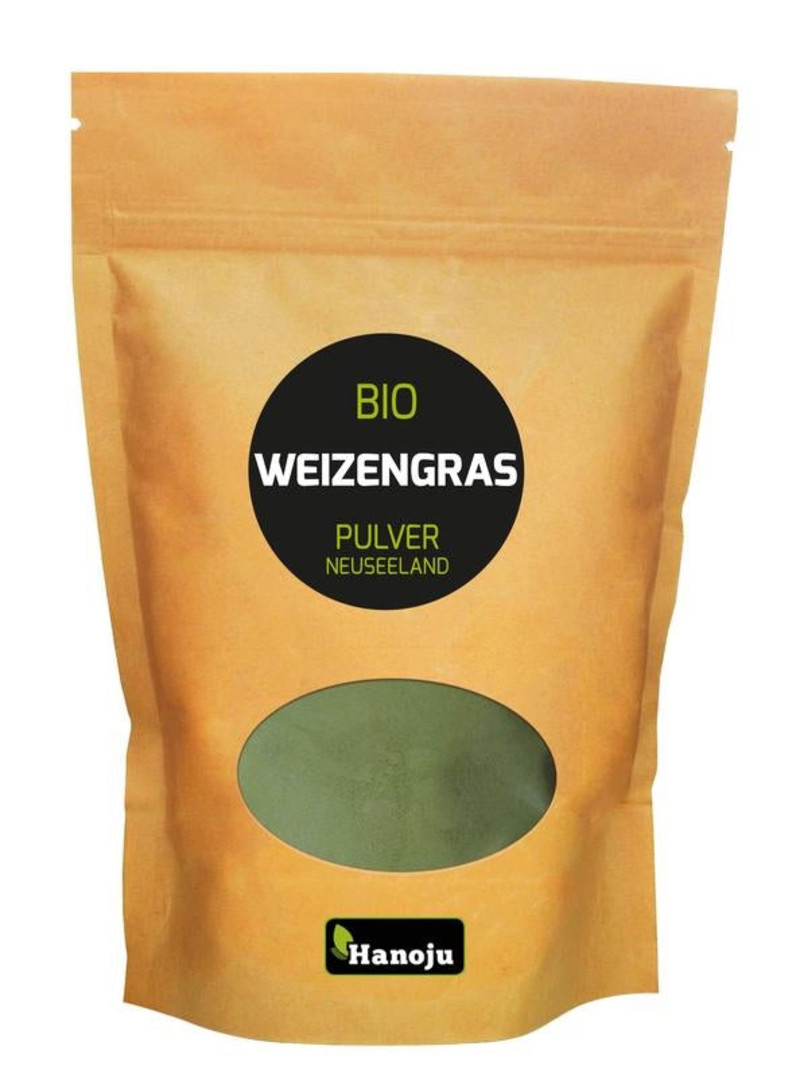 Bio tarwegras poeder paper bag Nieuw Zeeland-500 gram | Hanoju | - We ... Bio tarwegras poeder paper bag Nieuw Zeeland-500 gram | Hanoju | - We ...