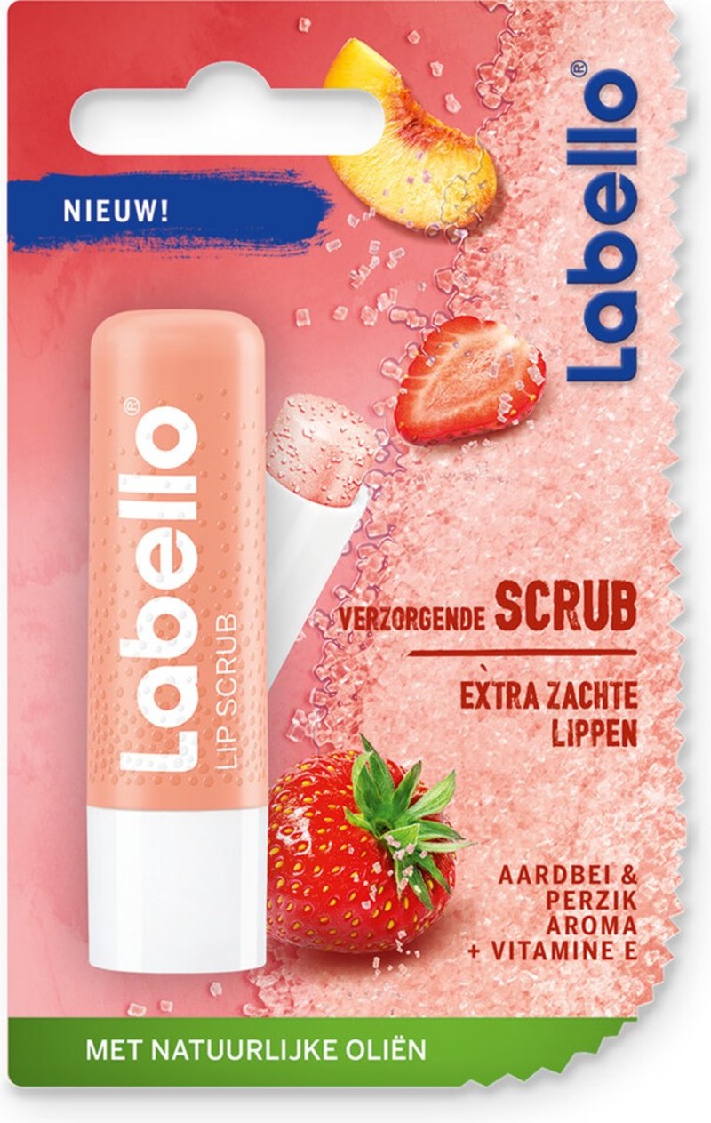 Labello Lipscrub Strawberry / Peach | Labello | What is the addition of ...